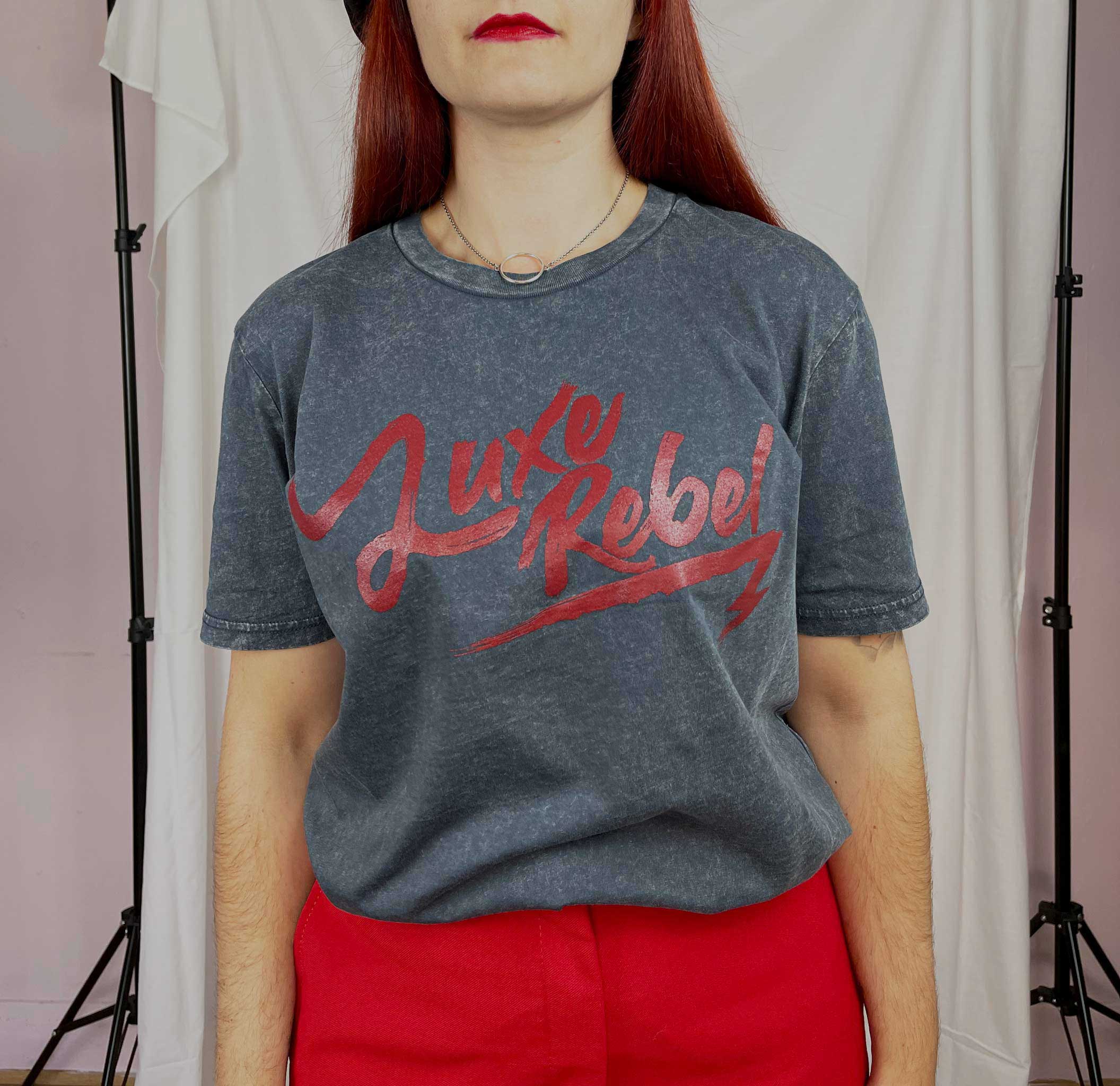 Vintage Wash T-Shirt | Luxe Rebel Leather Co